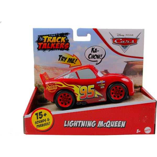 Disney Pixar Cars Track Talkers Lightning Mcqueen Gtk86 Multicolor ...